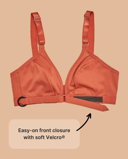Best Easy-On Velcro Front Closure Bra | Springrose